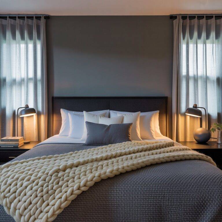 27 Cozy Dark Bedroom Inspiration Ideas for Warm and Relaxing - INFOR ...