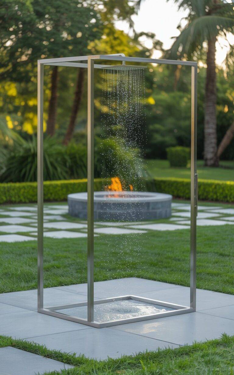 26 Backyard Shower Ideas That Turn Your Outdoor Space Into a Spa ...