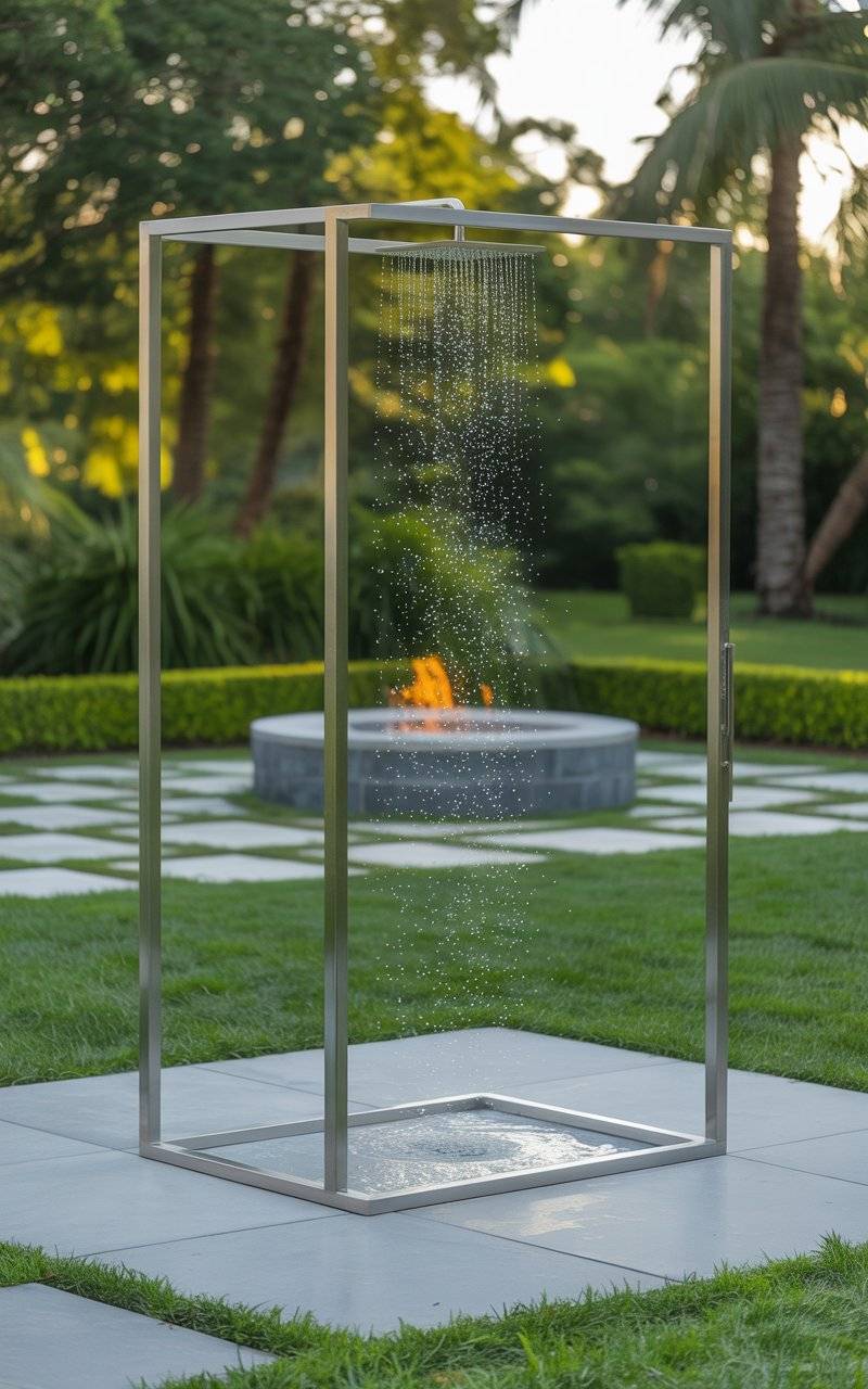 26 Backyard Shower Ideas That Turn Your Outdoor Space Into a Spa ...