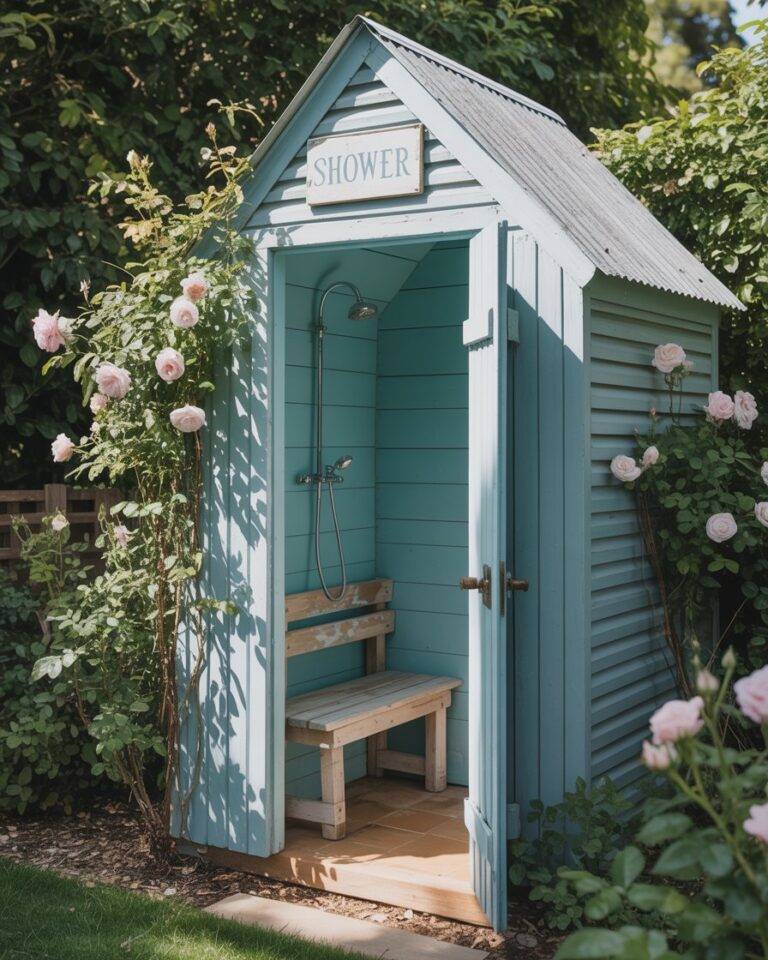 20 Outdoor Shower Room Ideas to Upgrade Your Backyard - INFOR EASY HOME