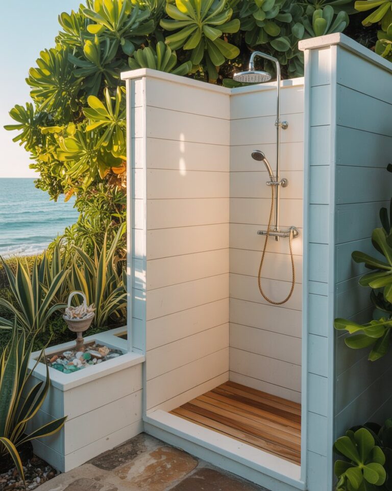 20 Outdoor Shower Room Ideas to Upgrade Your Backyard - INFOR EASY HOME