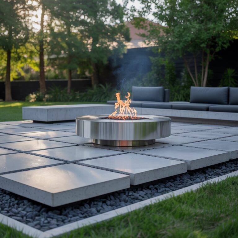 24 Modern Fire Pit Ideas to Elevate Your Backyard Style - INFOR EASY HOME