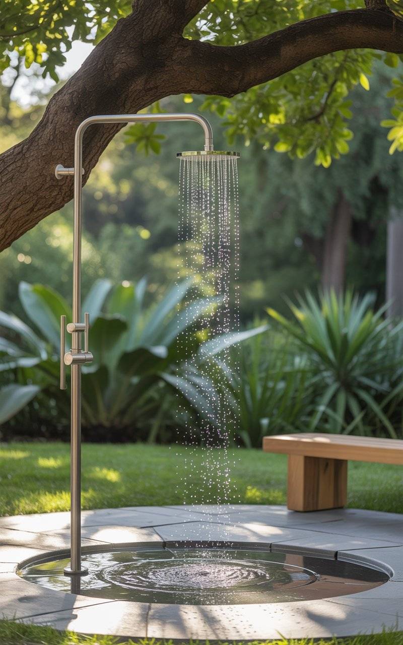 26 Backyard Shower Ideas That Turn Your Outdoor Space Into a Spa ...