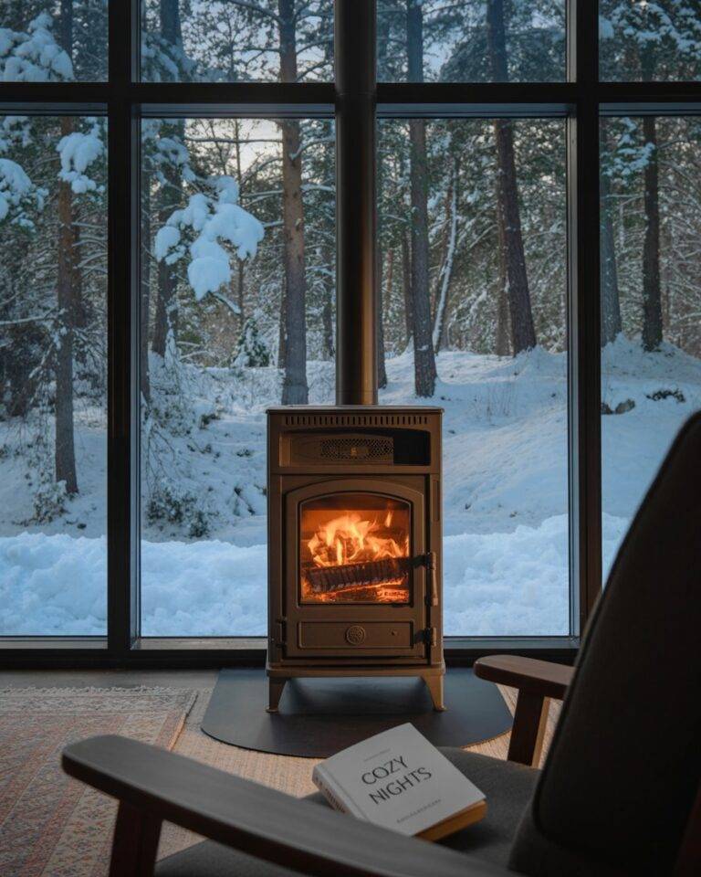 21 Cozy Living Room Ideas with Wood Stoves - INFOR EASY HOME