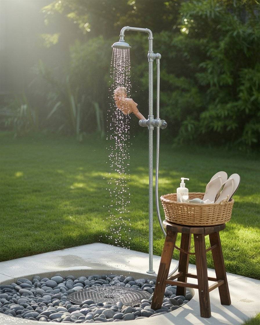23 Outdoor Shower Ideas for a Fresh and Functional Backyard Setup ...