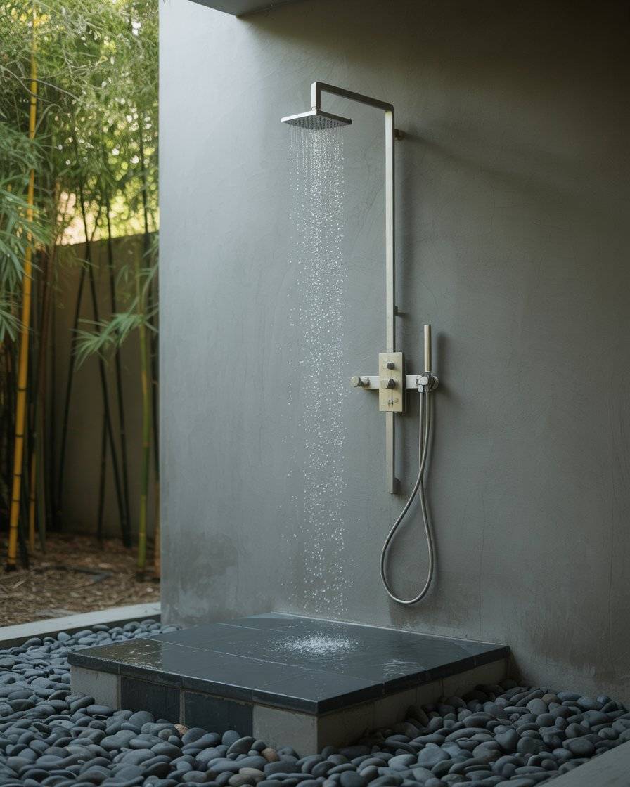 23 Outdoor Shower Ideas for a Fresh and Functional Backyard Setup ...