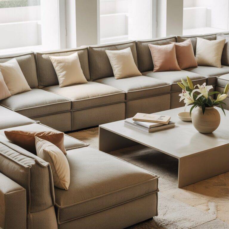 Stylish Living Made Simple: Modular Sectional Sofas and Karl Springer ...