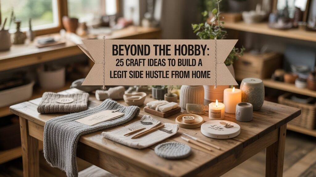 Beyond the Hobby: 25 Craft Ideas to Build a Legit Side Hustle from Home ...