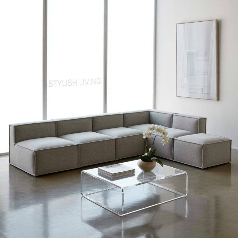 Stylish Living Made Simple: Modular Sectional Sofas and Karl Springer ...