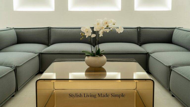 Stylish Living Made Simple: Modular Sectional Sofas and Karl Springer ...