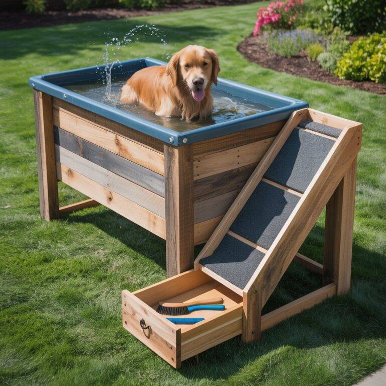 17 Genius Backyard Pet Wash Station Ideas for Clean Cats and Dogs ...