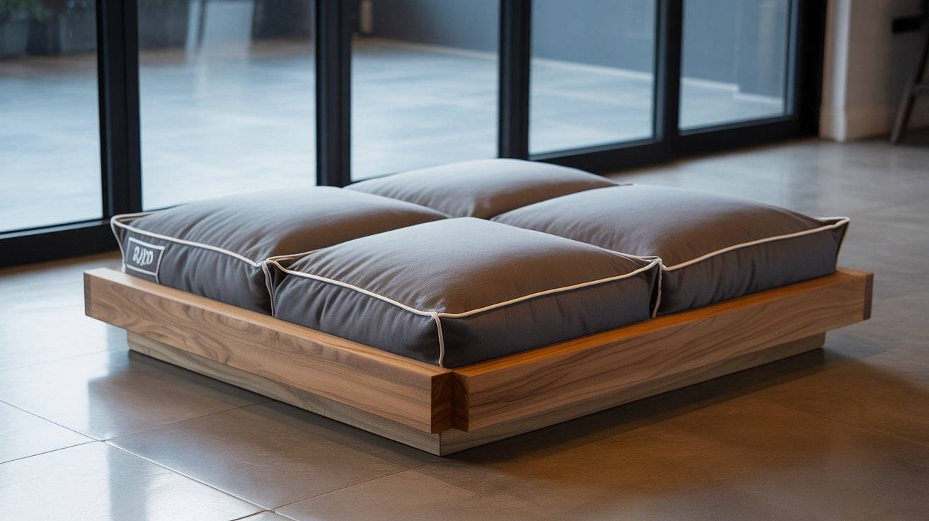 30 Modern Luxury DIY Dog Bed Ideas for Large Dogs: Stylish Supportive Clean