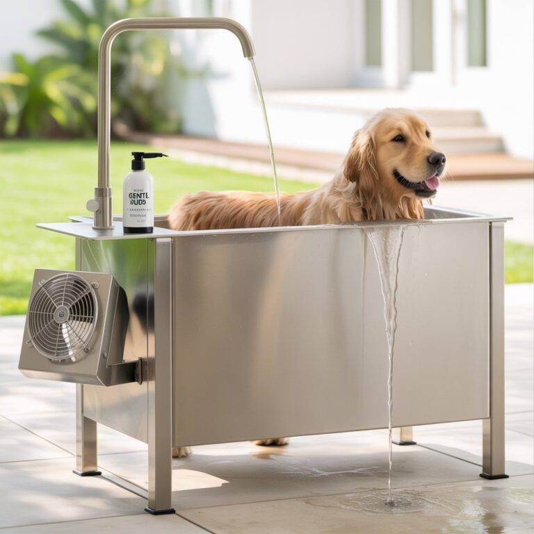 17 Genius Backyard Pet Wash Station Ideas for Clean Cats and Dogs ...