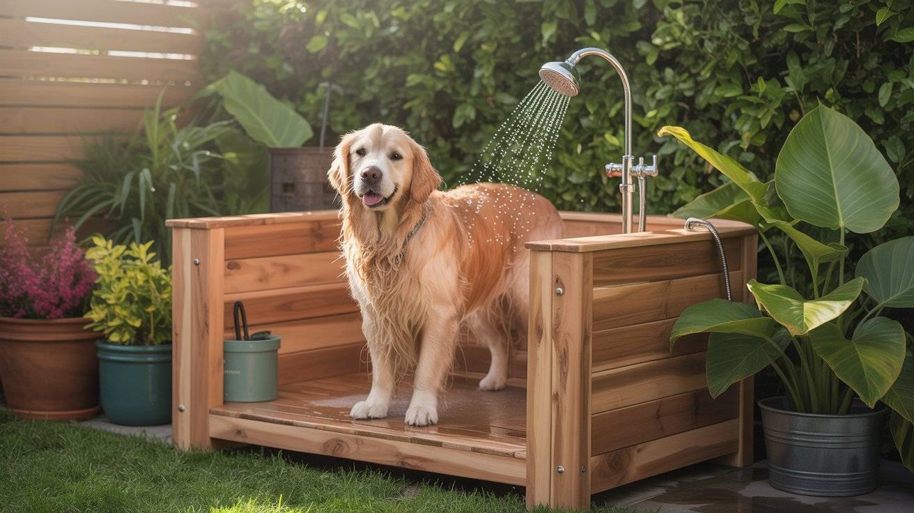 17 Genius Backyard Pet Wash Station Ideas for Clean Cats and Dogs ...