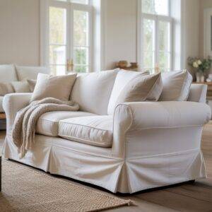 23 White Living Room Seating Ideas Clean, Cozy, and Effortlessly ...
