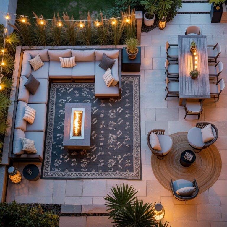 48 Stunning Large Patio Ideas for a Beautiful, Functional Outdoor Space ...