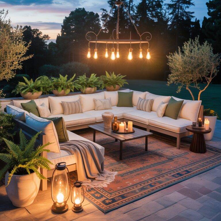 48 Stunning Large Patio Ideas for a Beautiful, Functional Outdoor Space ...