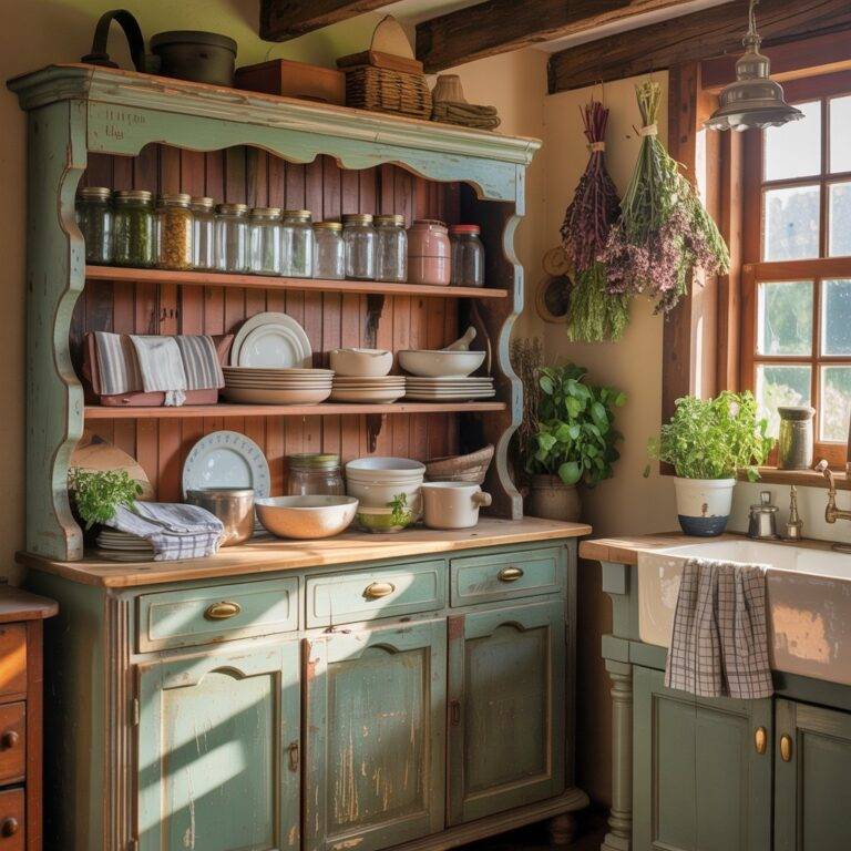 Eco-Friendly Cottagecore Kitchen: A Cozy, Sustainable, Nature-Inspired ...