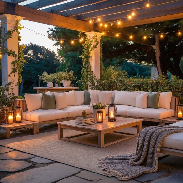 48 Stunning Large Patio Ideas for a Beautiful, Functional Outdoor Space ...