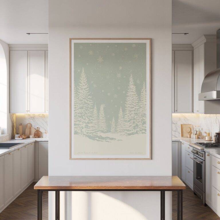 25 Modern Christmas Kitchen Decor Ideas That Are Functional and Festive ...