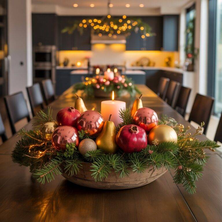 25 Modern Christmas Kitchen Decor Ideas That Are Functional and Festive ...