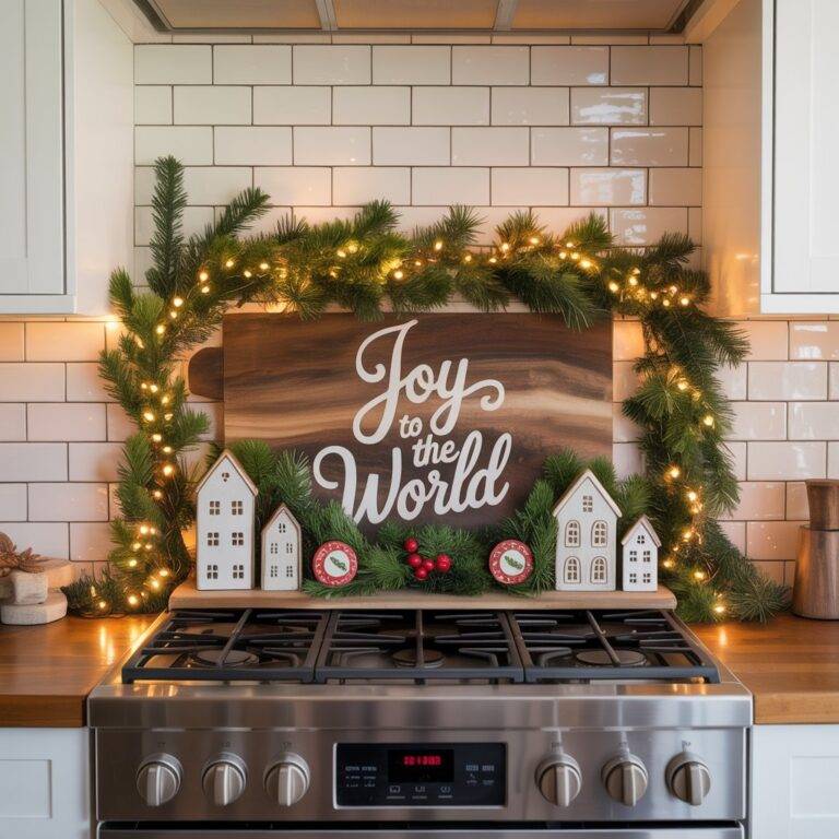 25 Modern Christmas Kitchen Decor Ideas That Are Functional and Festive ...