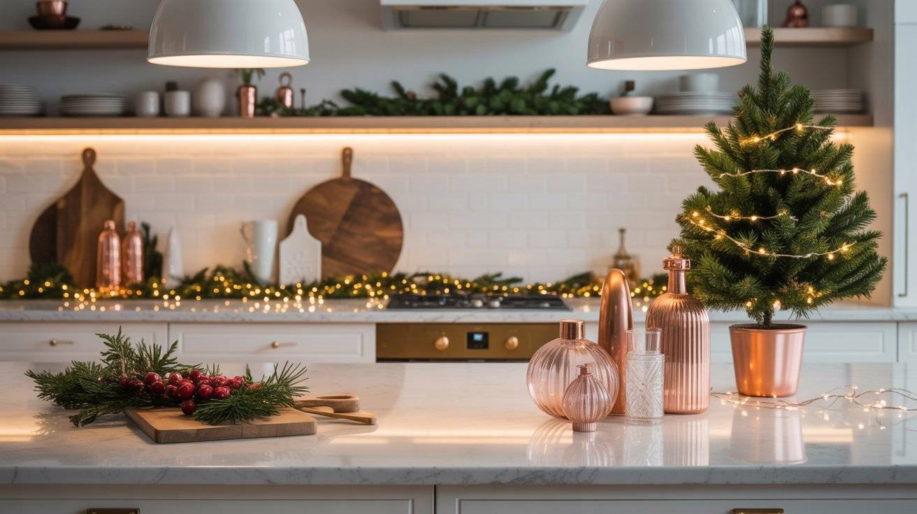 25 Modern Christmas Kitchen Decor Ideas That Are Functional and Festive ...