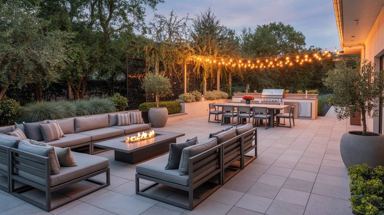 48 Stunning Large Patio Ideas for a Beautiful, Functional Outdoor Space ...