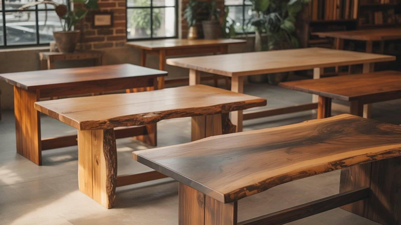 Natural Wood Tables: Rustic & Eco-Friendly Furniture - INFOR EASY HOME