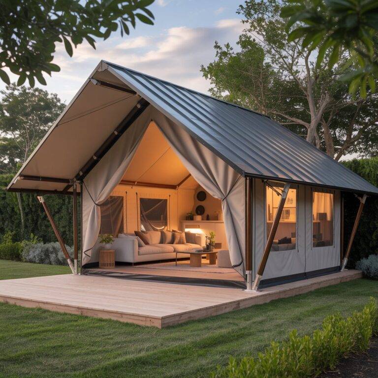 15 Modern Outdoor Glamping Tents for a Perfect Backyard Vacation ...