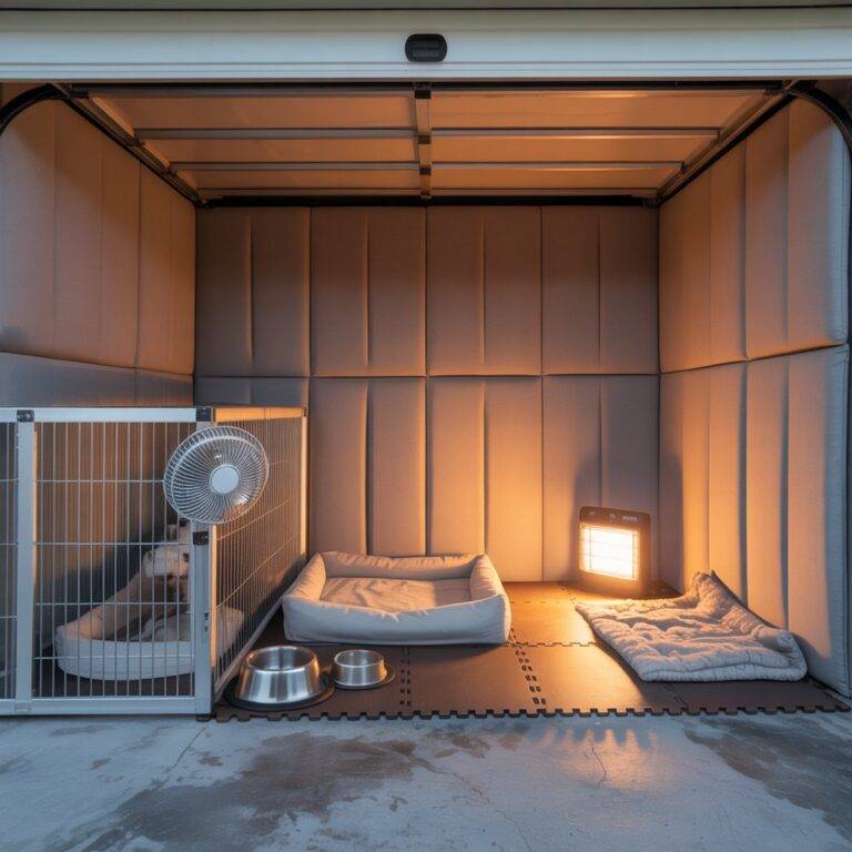 17+ Garage Dog Pen Ideas for All Weather and Comfort - INFOR EASY HOME