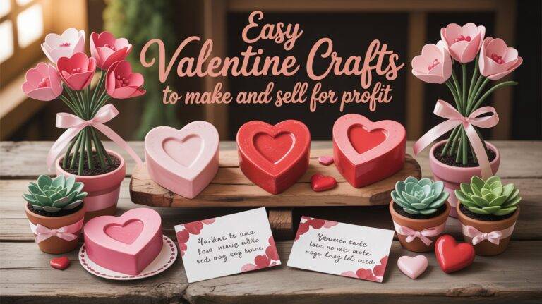 27 Easy Valentine Crafts to Make and Sell for Profit - INFOR EASY HOME