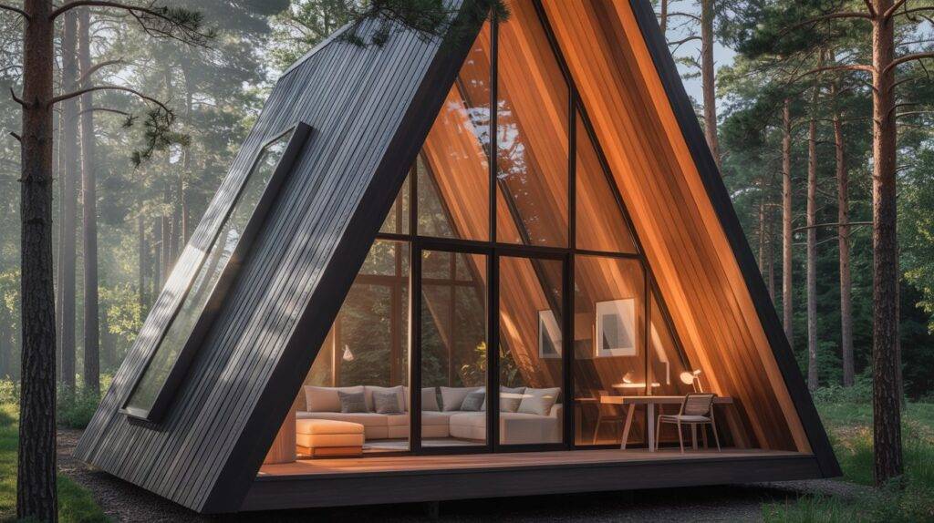 30 Modern A Frame Sanctuaries for Quiet Time - INFOR EASY HOME