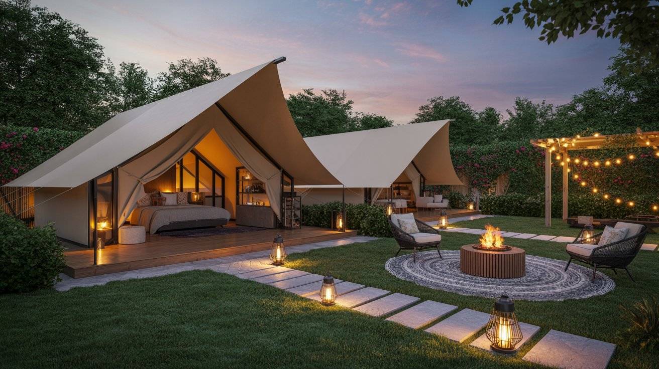 15 Modern Outdoor Glamping Tents for a Perfect Backyard Vacation ...