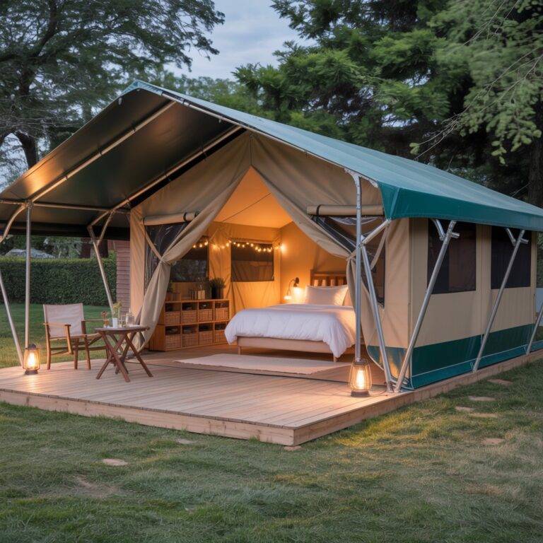 15 Modern Outdoor Glamping Tents for a Perfect Backyard Vacation ...