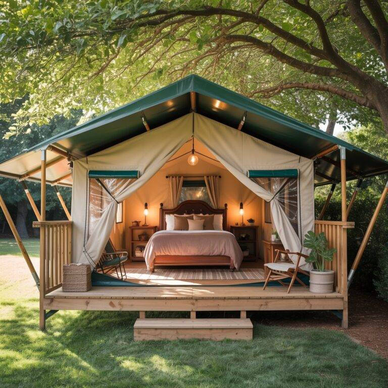 15 Modern Outdoor Glamping Tents for a Perfect Backyard Vacation ...