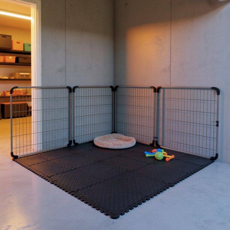 17+ Garage Dog Pen Ideas for All Weather and Comfort - INFOR EASY HOME