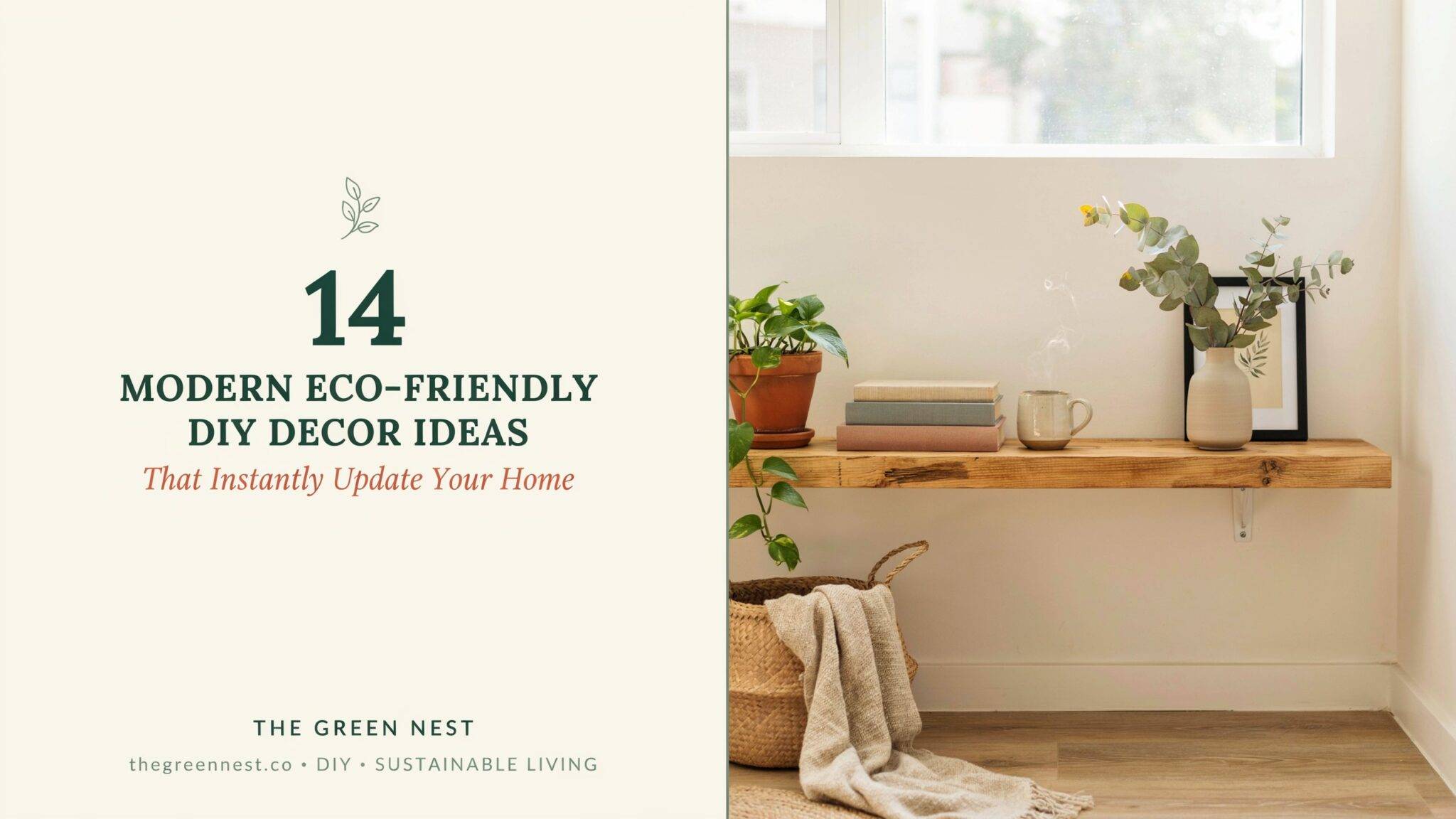 14 Modern Eco-Friendly DIY Decor Ideas That Instantly Update Your Home ...
